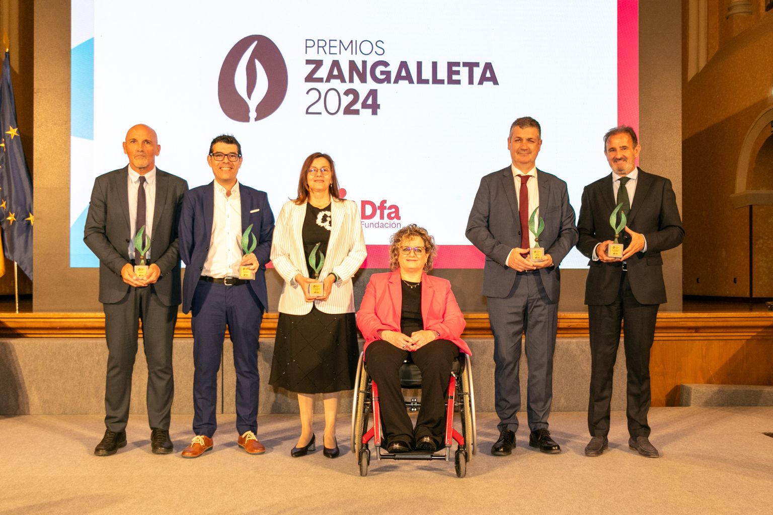 Fundación Dfa reconoce a ASADICC y al Ayuntamiento de Caspe la unión de esfuerzos en favor de la ...