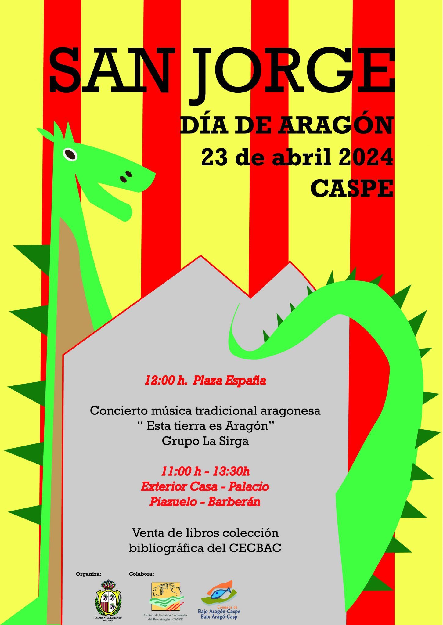 Actividades 23 de abril, San Jorge, Día de Aragón y Día del Libro ...
